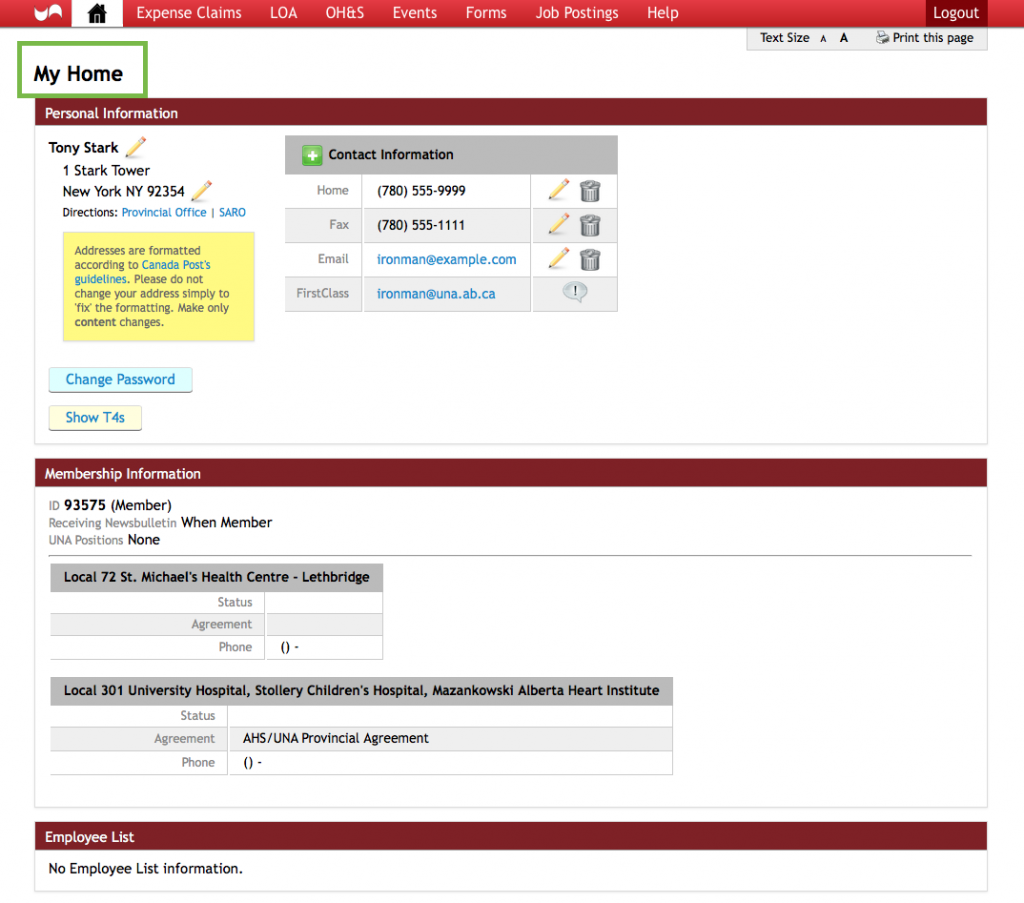 DMS Web Members - Logging In to DMS - UNA Help
