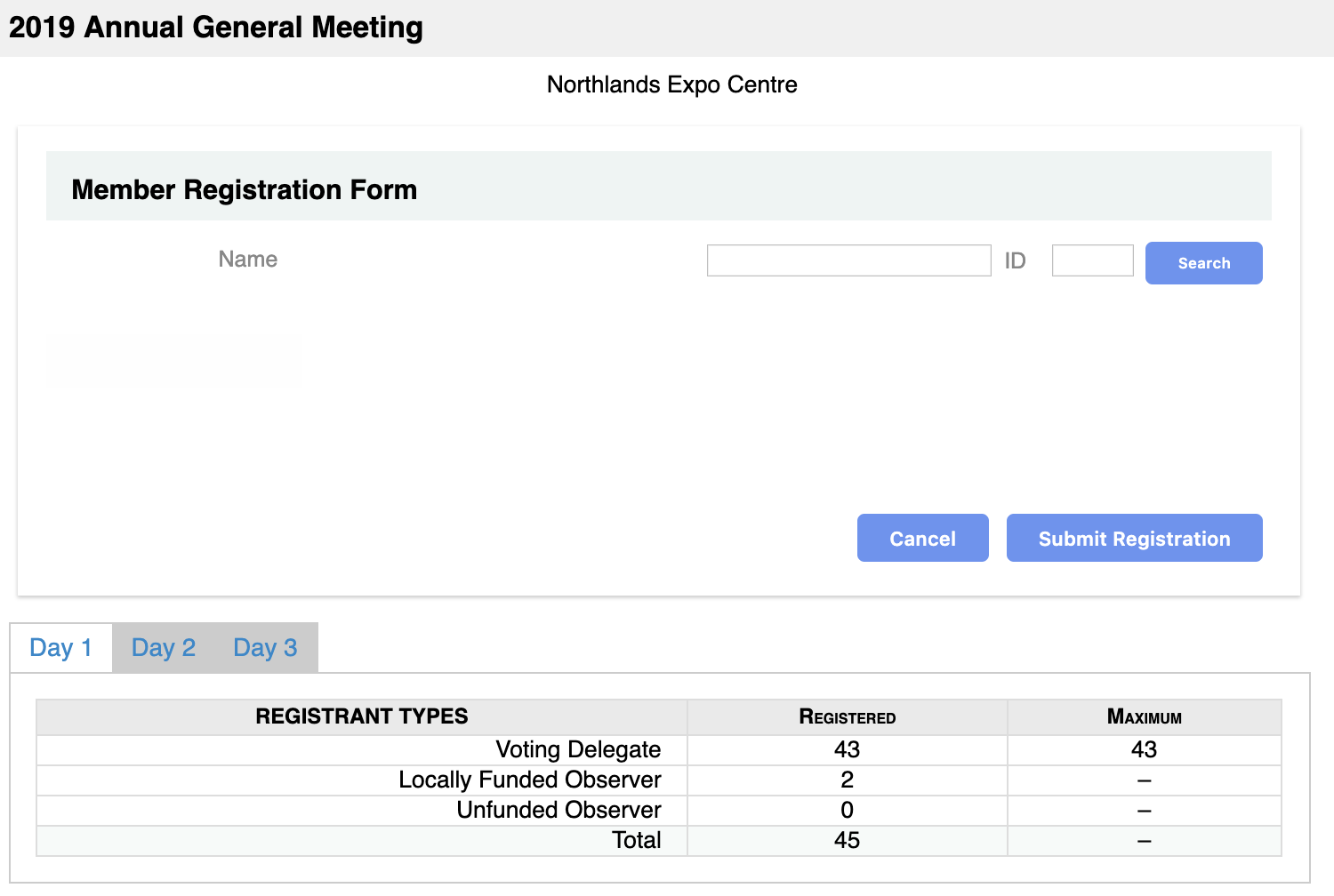 Registering for AGM and other Delegate Meetings – UNA Help